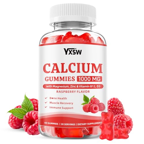 Calcium gummies with Vitamin D3