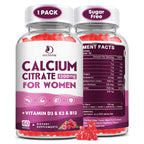 Calcium gummies with Vitamin D3