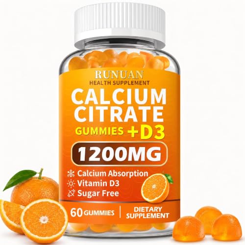 Calcium gummies with vitamin D3