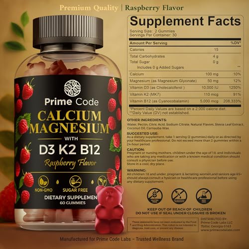calcium gummies with vitamin D3