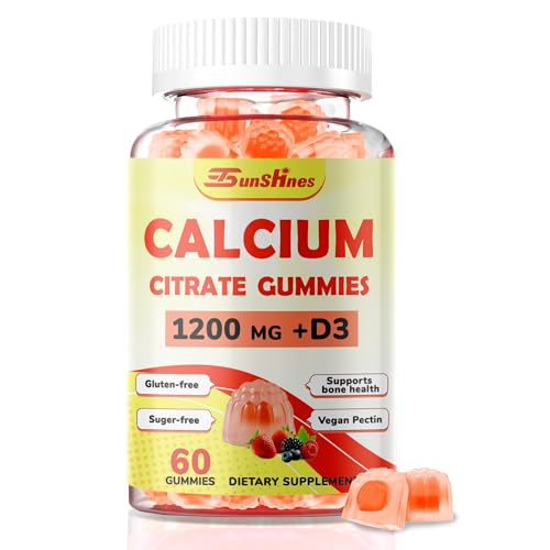 Calcium gummies with Vitamin D3