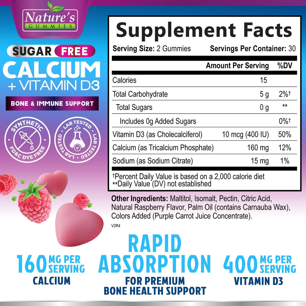 calcium gummies with vitamin D3