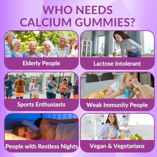 calcium gummies with zinc and K2