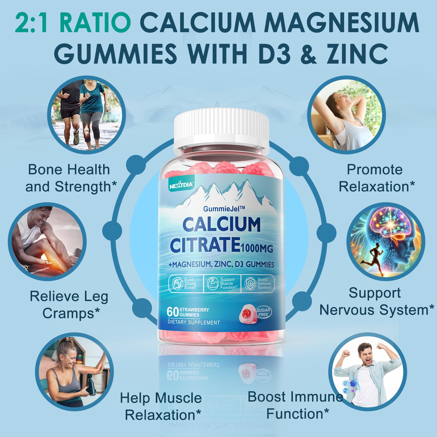 calcium gummies with zinc for immunity