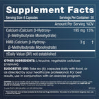 Calcium HMB supplement for improved recovery