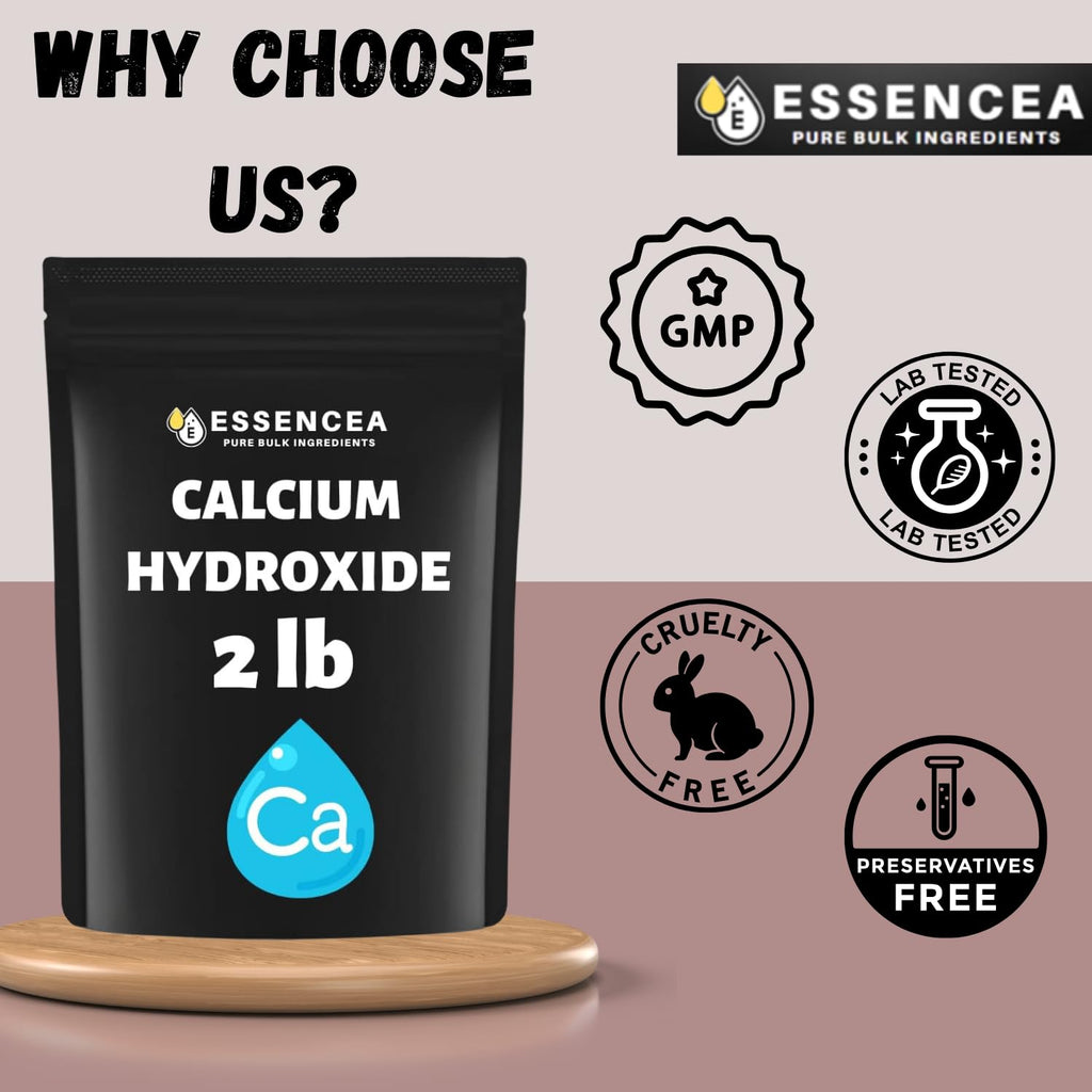 calcium hydroxide for pH adjustment