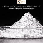 calcium hydroxide for pH balancing