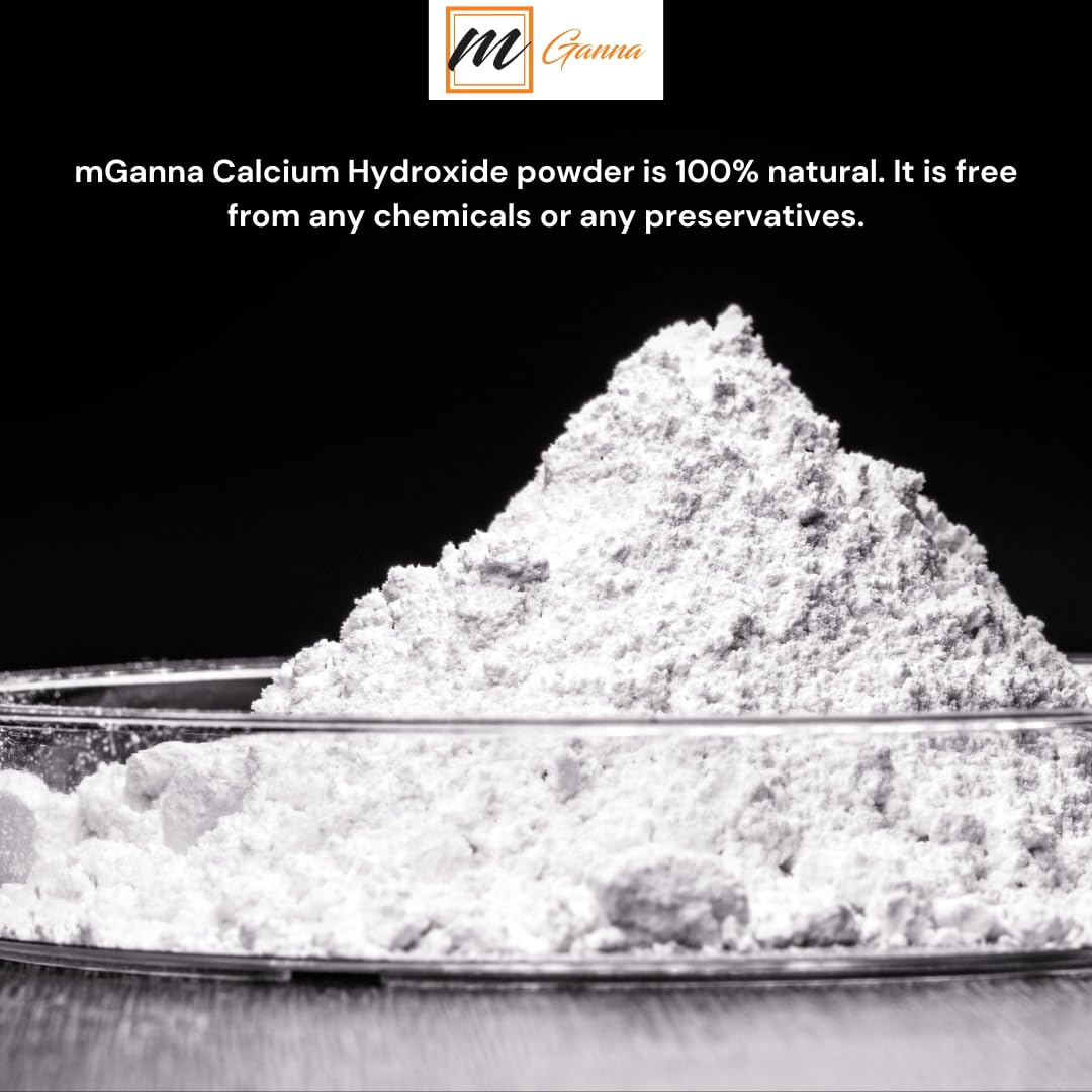 calcium hydroxide for pH balancing