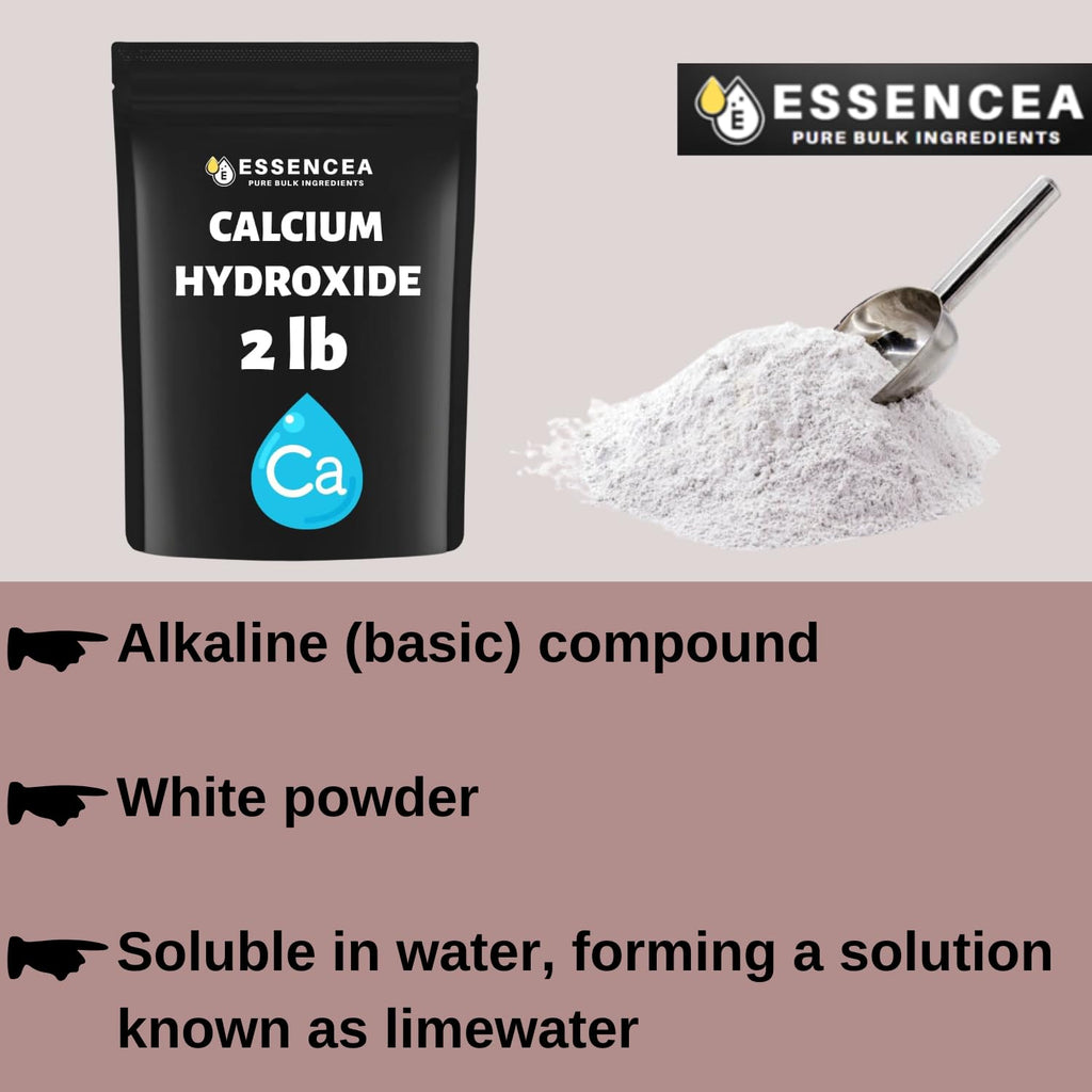 calcium hydroxide for various uses