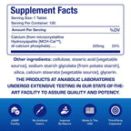 Calcium hydroxyapatite 100 servings bottle