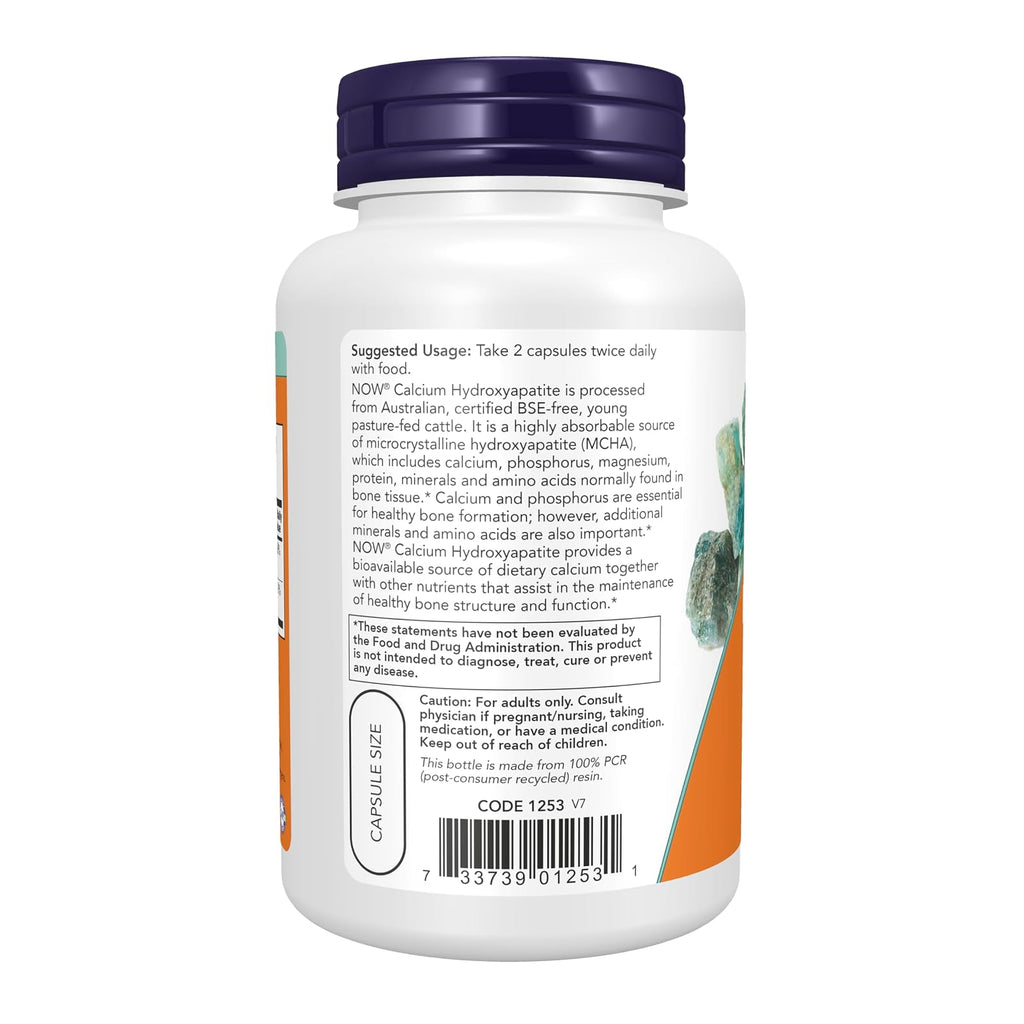 Calcium hydroxyapatite for better absorption
