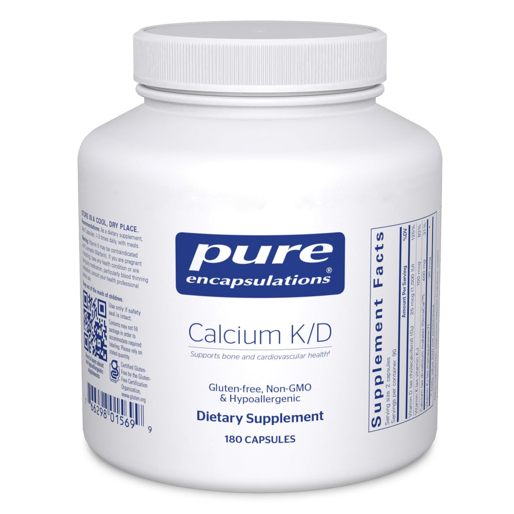 Calcium K/D capsules for immune support