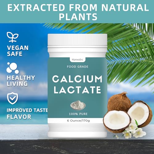 calcium lactate for acidity neutralization