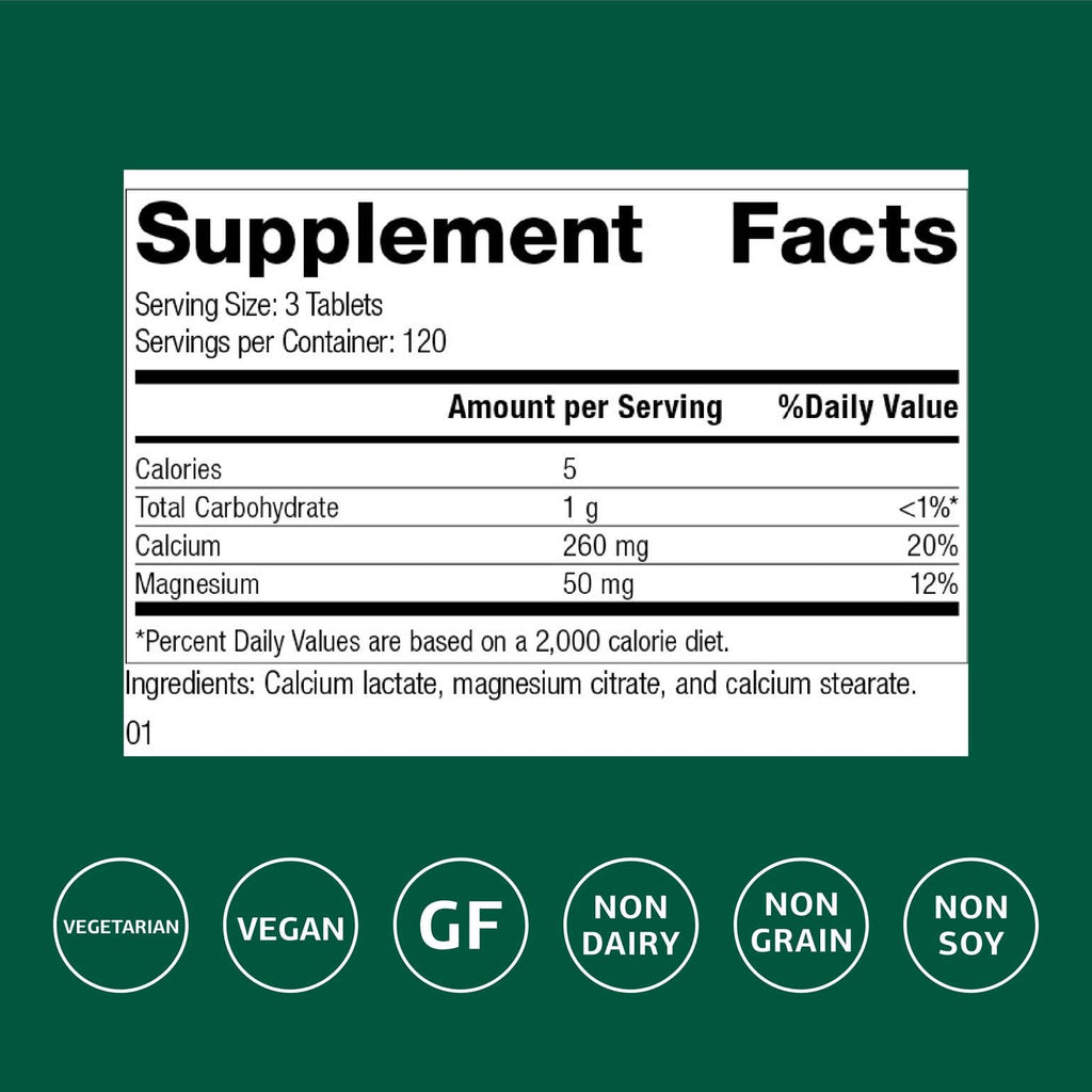 calcium lactate for bone health