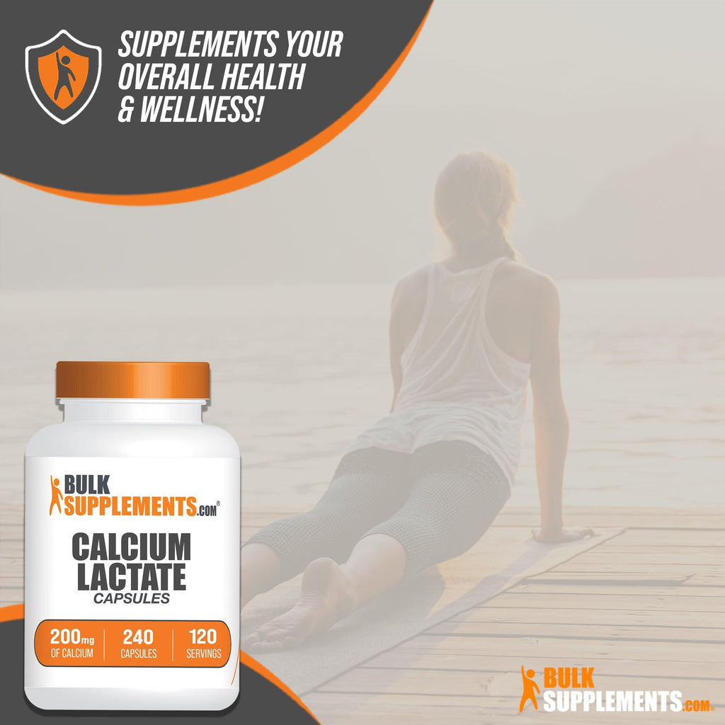calcium lactate for improved mineral absorption