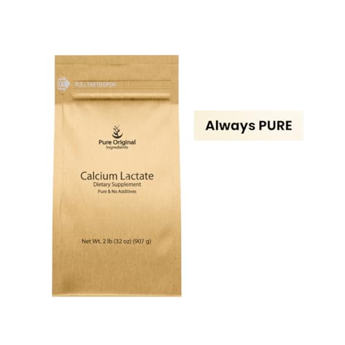 calcium lactate for muscle function