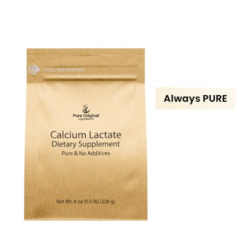 calcium lactate for muscle support
