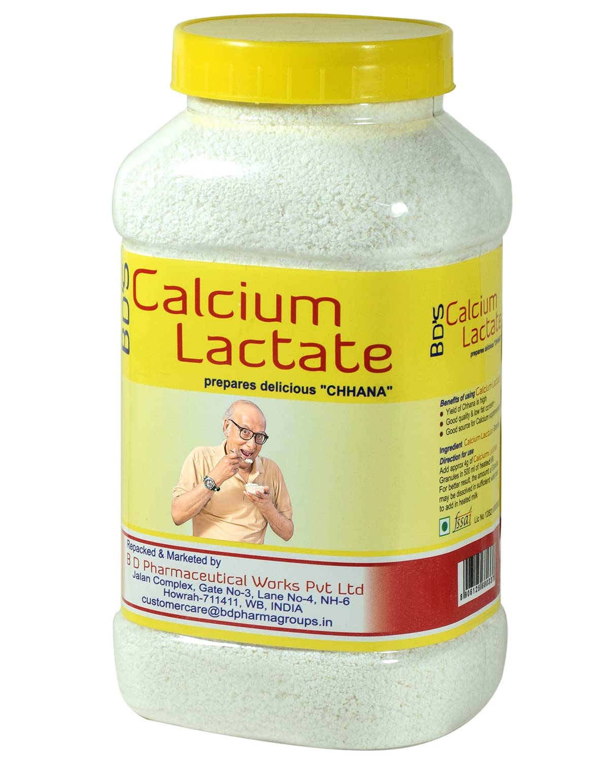 calcium lactate for strong bones