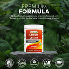 calcium lactate powder for improved absorption