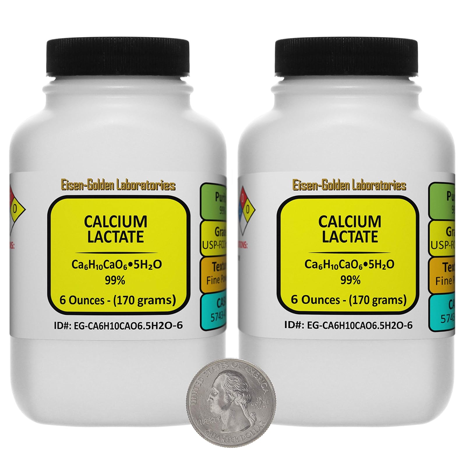 Calcium lactate powder for strong bones