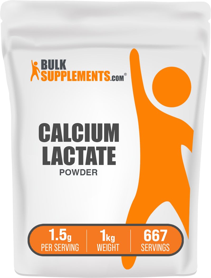 calcium lactate powder for supplements