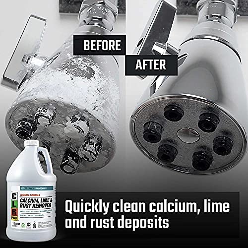 calcium lime remover for bathroom surfaces