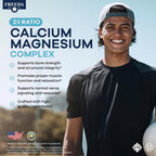 Calcium magnesium 2:1 for bone health