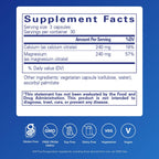 Calcium magnesium citrate for bone health