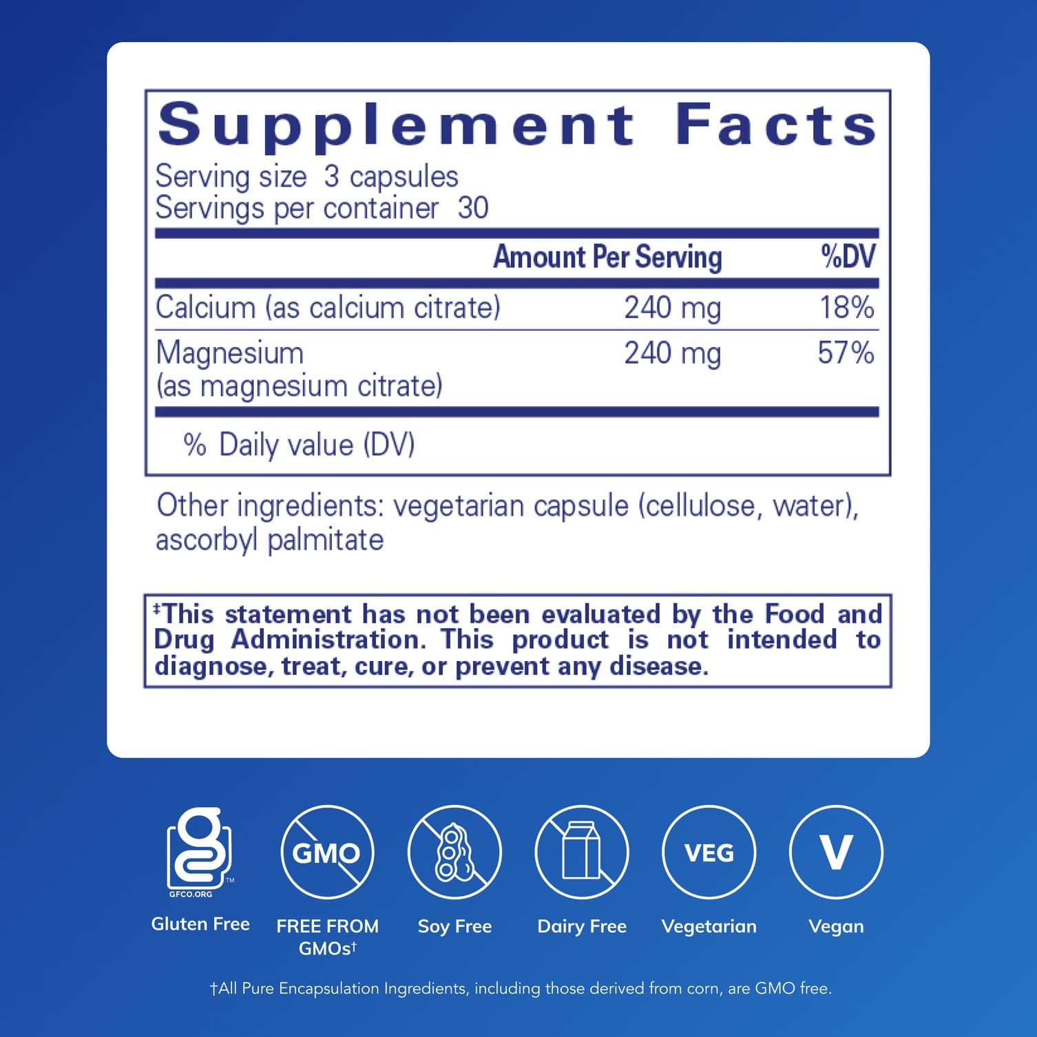 Calcium magnesium citrate for bone health