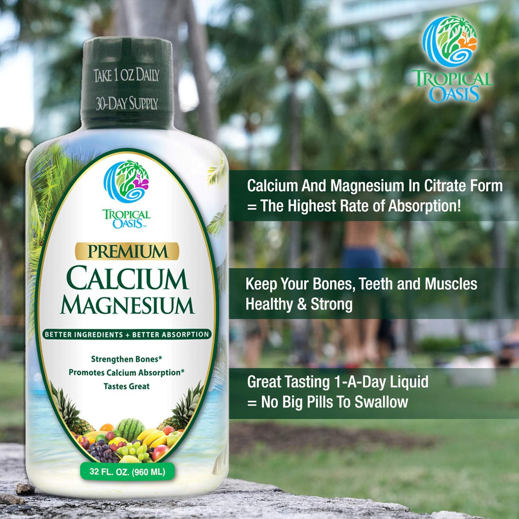 calcium magnesium citrate for muscle support