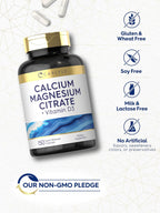 Calcium magnesium citrate for muscle support
