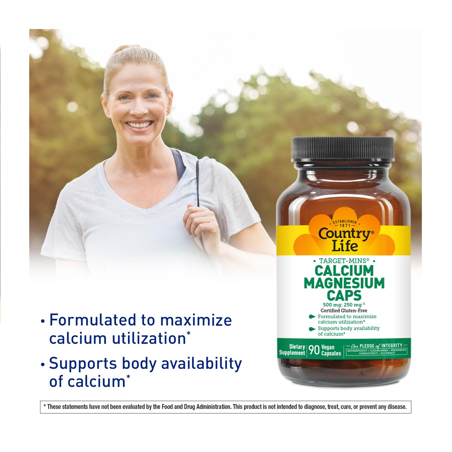 Calcium magnesium complex for strong bones