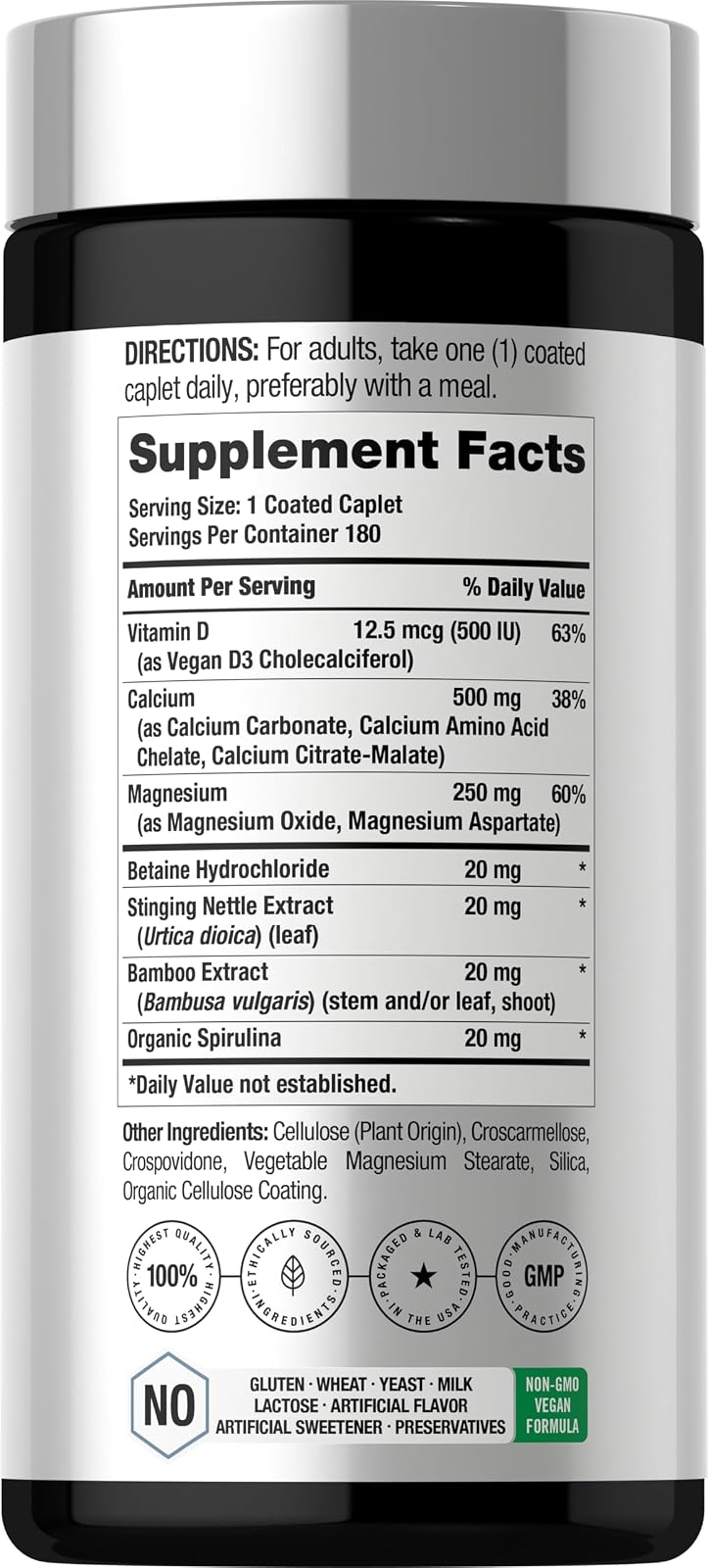 calcium magnesium D3 for bone health