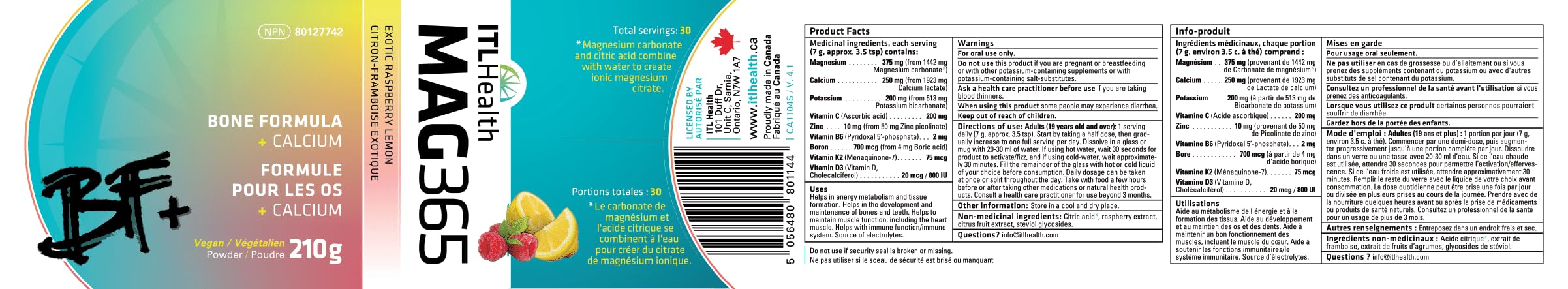 Calcium magnesium for active lifestyles