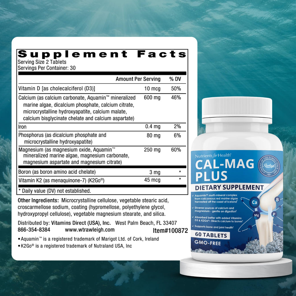 Calcium magnesium for better absorption