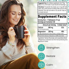 Calcium magnesium for better sleep
