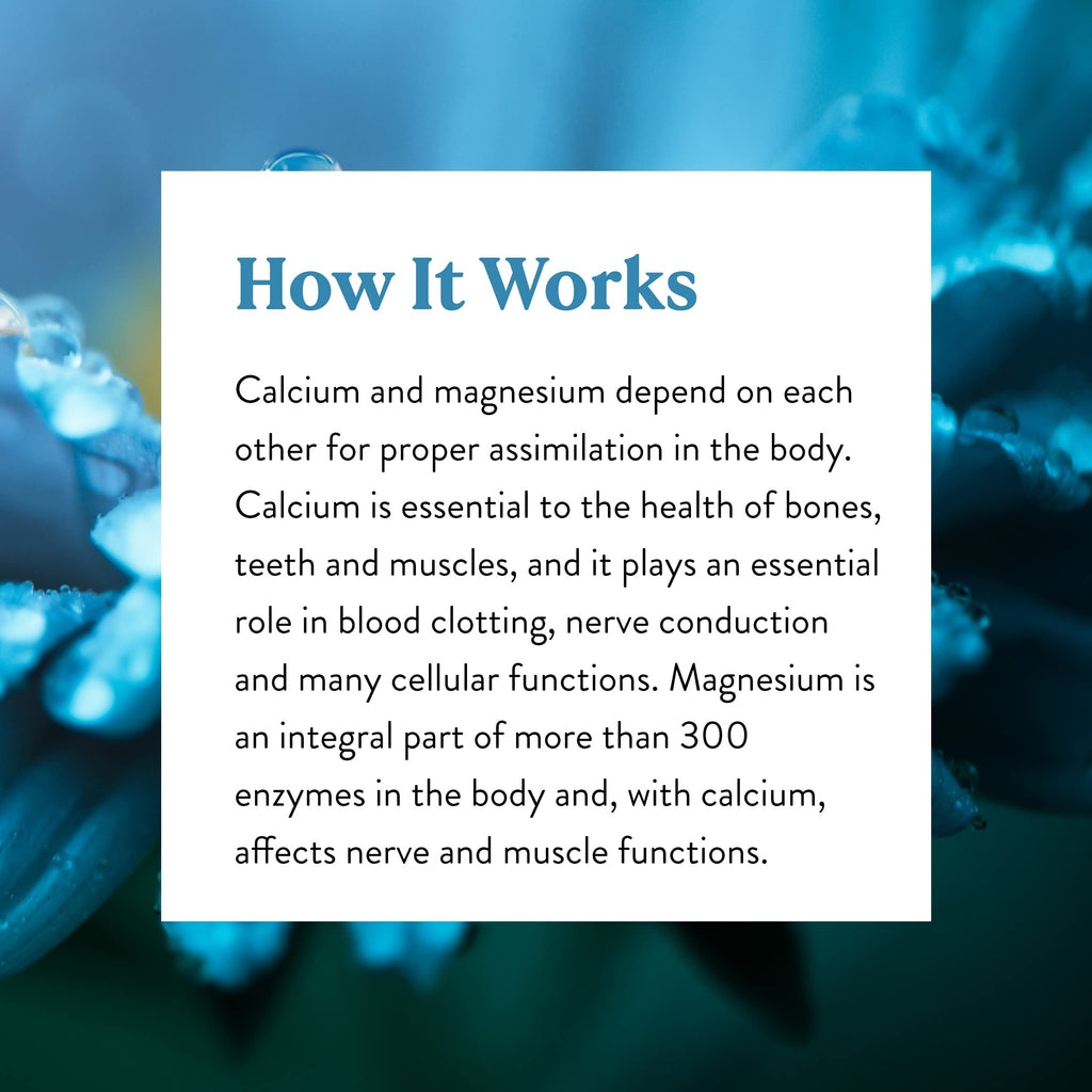 Calcium-Magnesium for energy and vitality