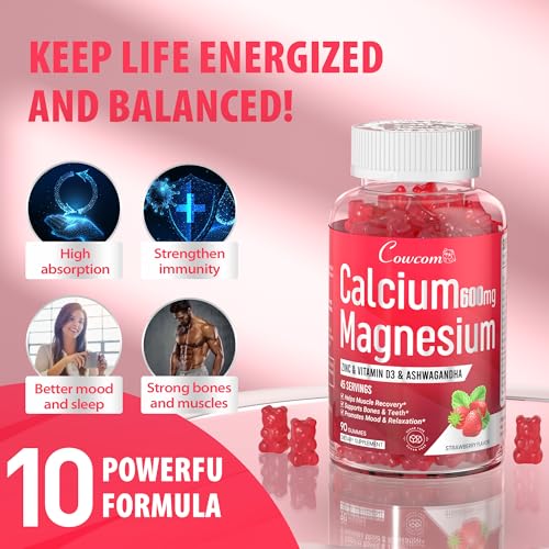 calcium magnesium for energy boost