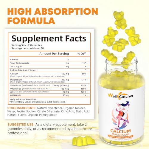 calcium magnesium for healthy bones