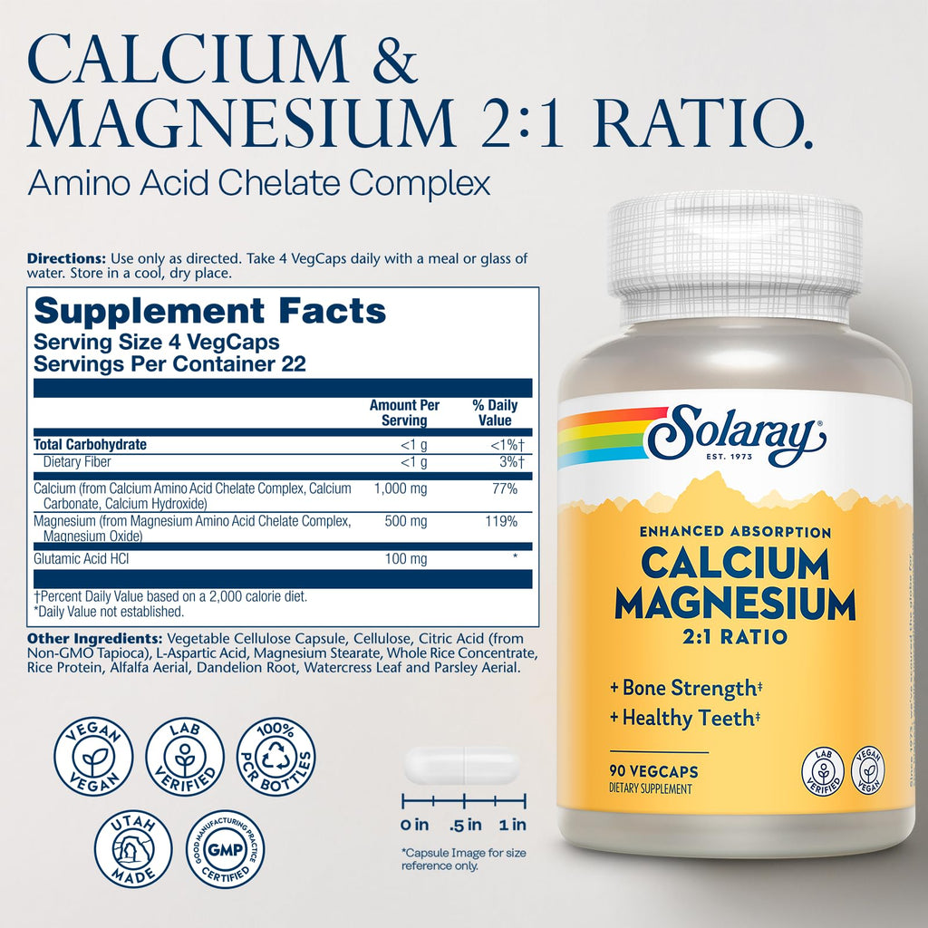 calcium magnesium for muscle support