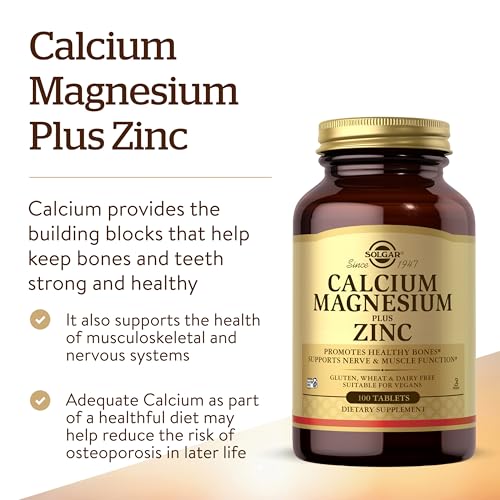 Calcium magnesium for nerve support