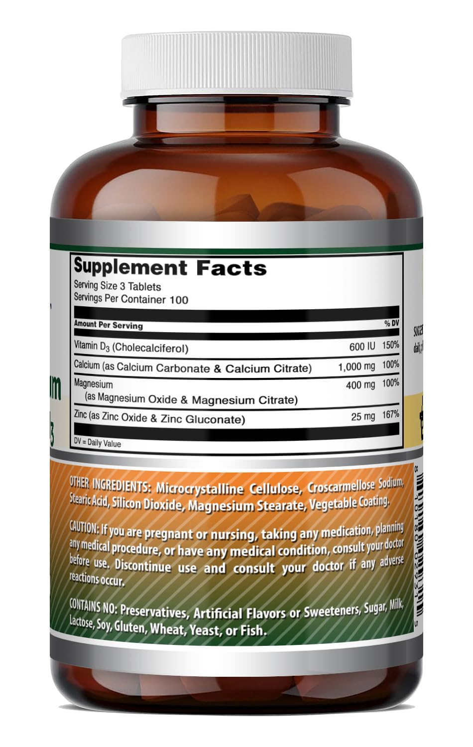 Calcium magnesium for overall wellness