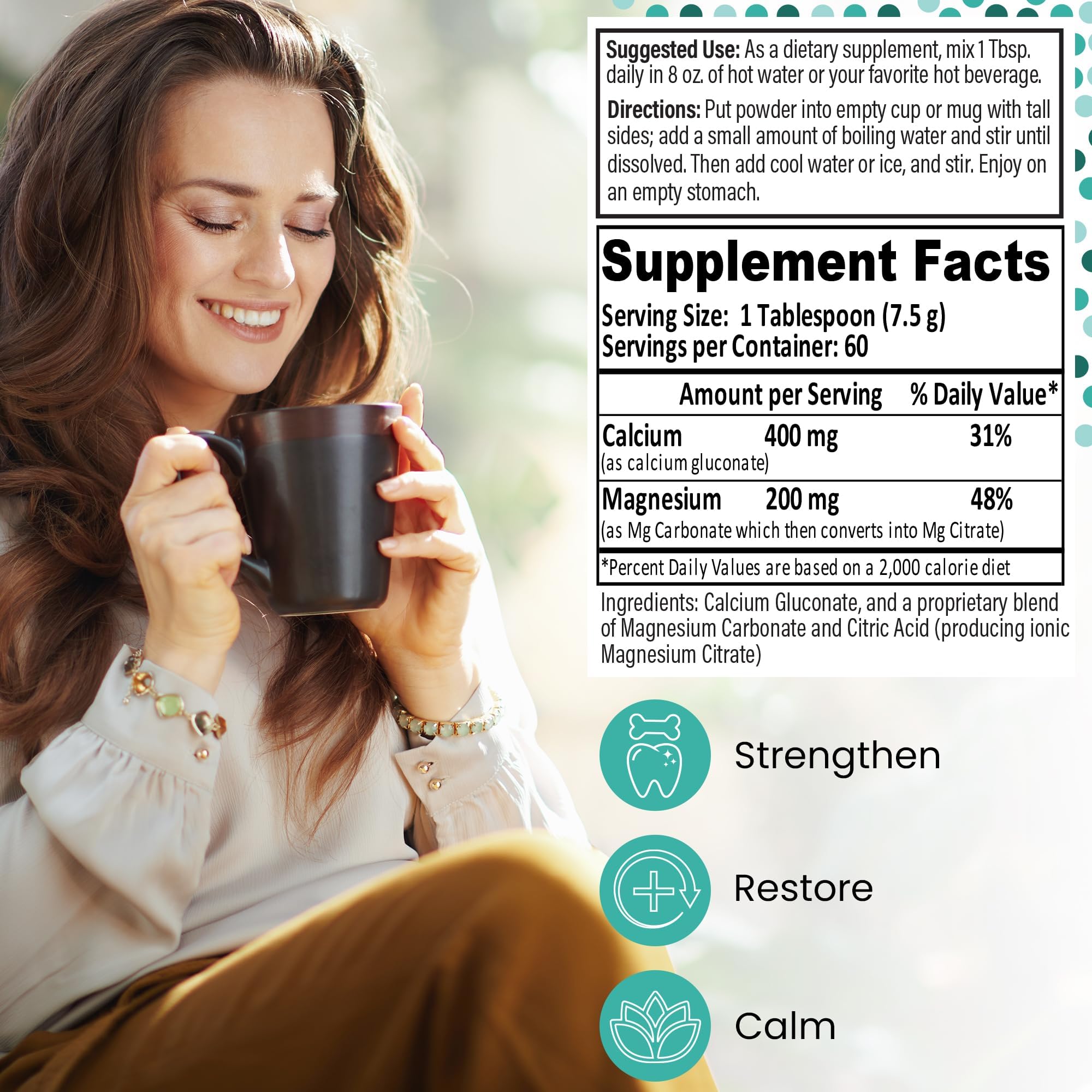 Calcium magnesium for relaxation