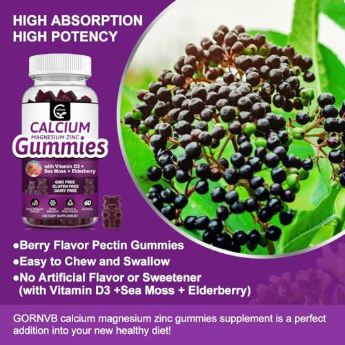 calcium magnesium gummies for active lifestyles