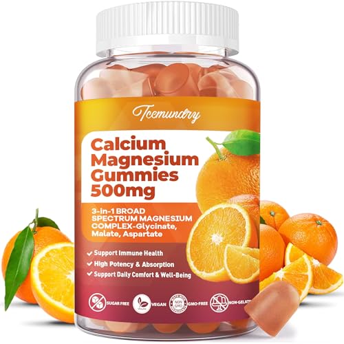 calcium magnesium gummies for bone health