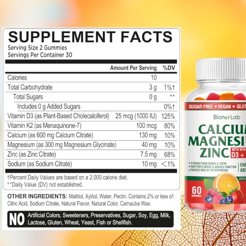 calcium magnesium gummies for optimal health
