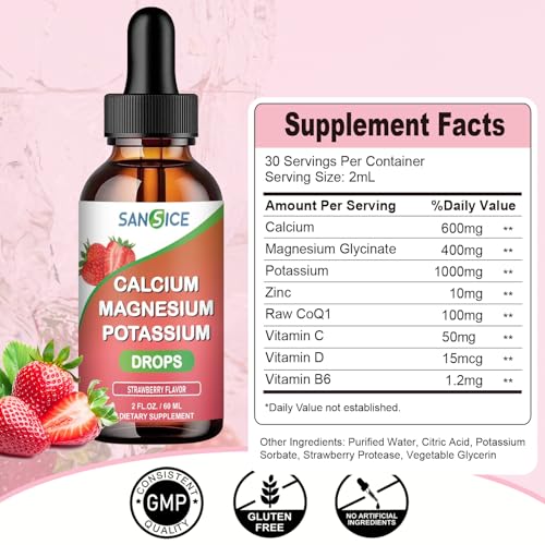 Calcium Magnesium Potassium health benefits