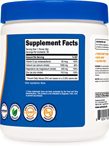 Calcium magnesium powder for daily nutrition
