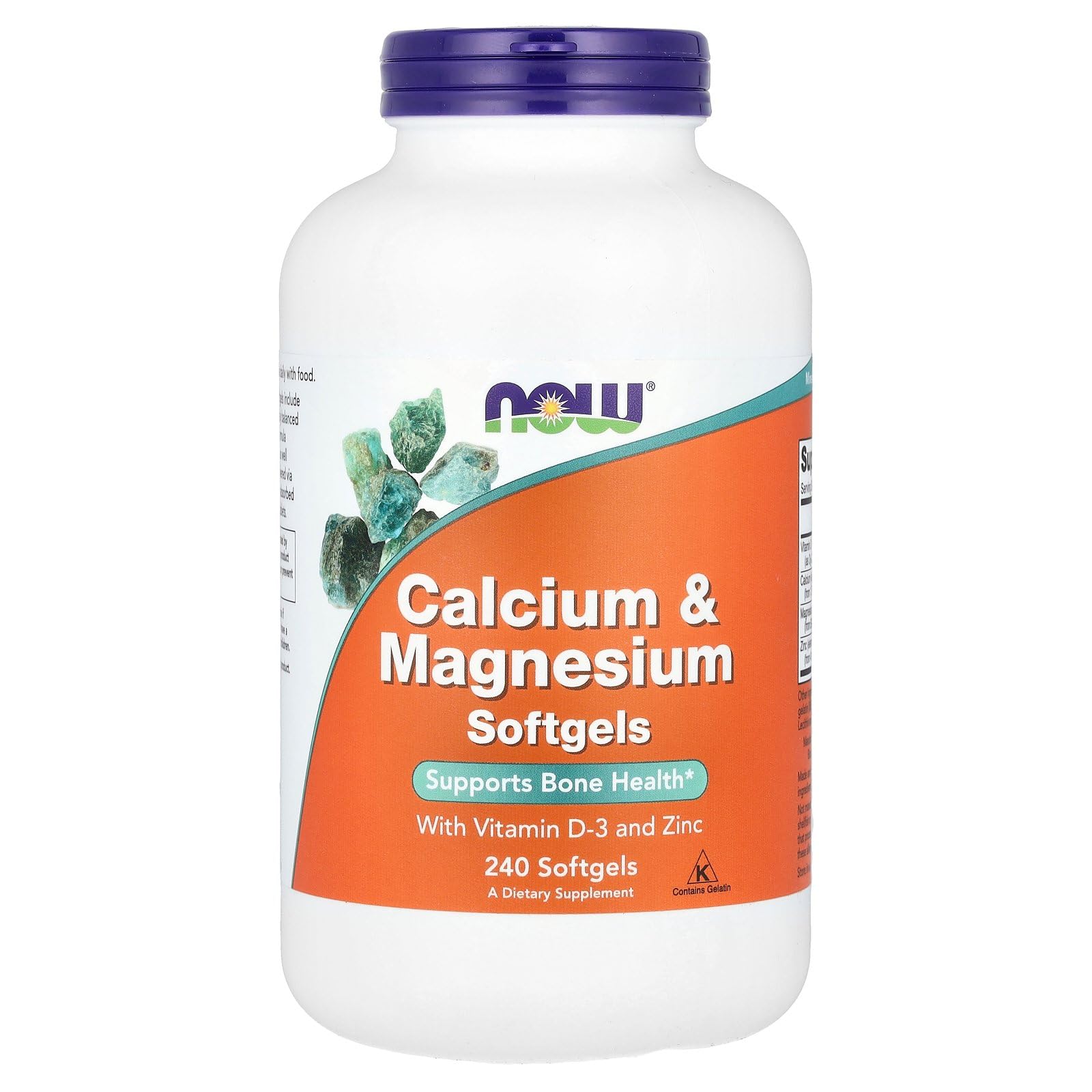 calcium magnesium softgels for bone health