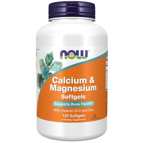 Calcium magnesium softgels with vitamin D3